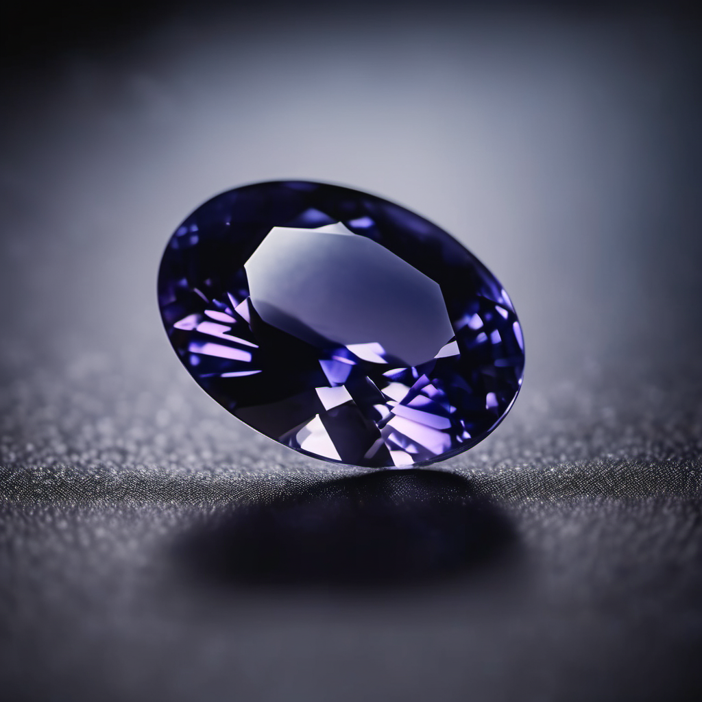 Natural Iolite Gemstone - Violet Blue Trichroic | Touchstone Gems